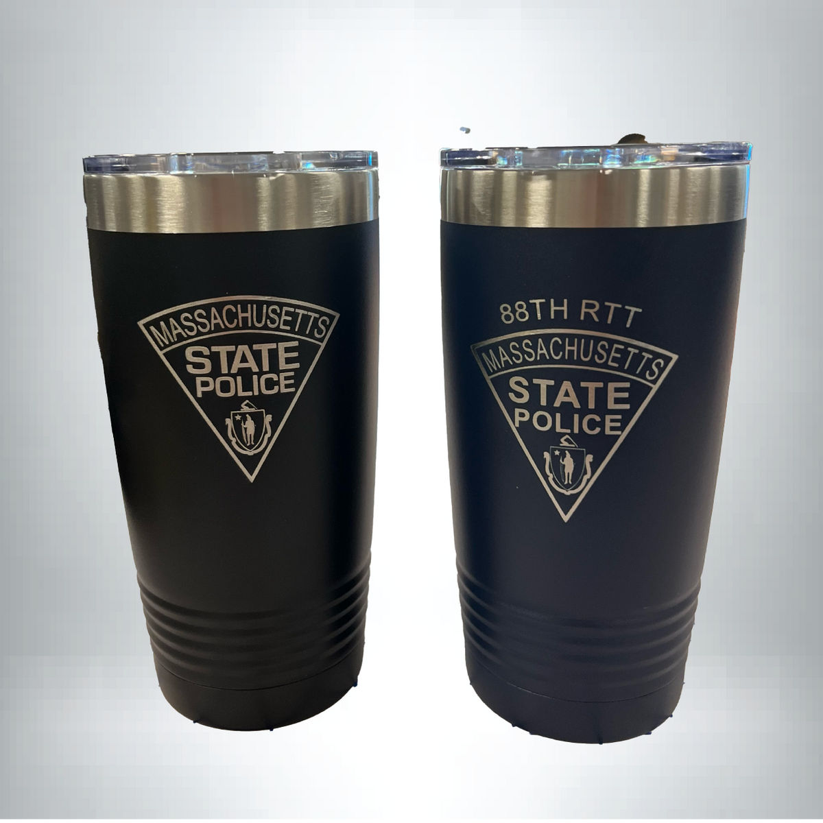 20oz 88th RTT Engraved Massachusetts State Police Tumbler – MSPMLC